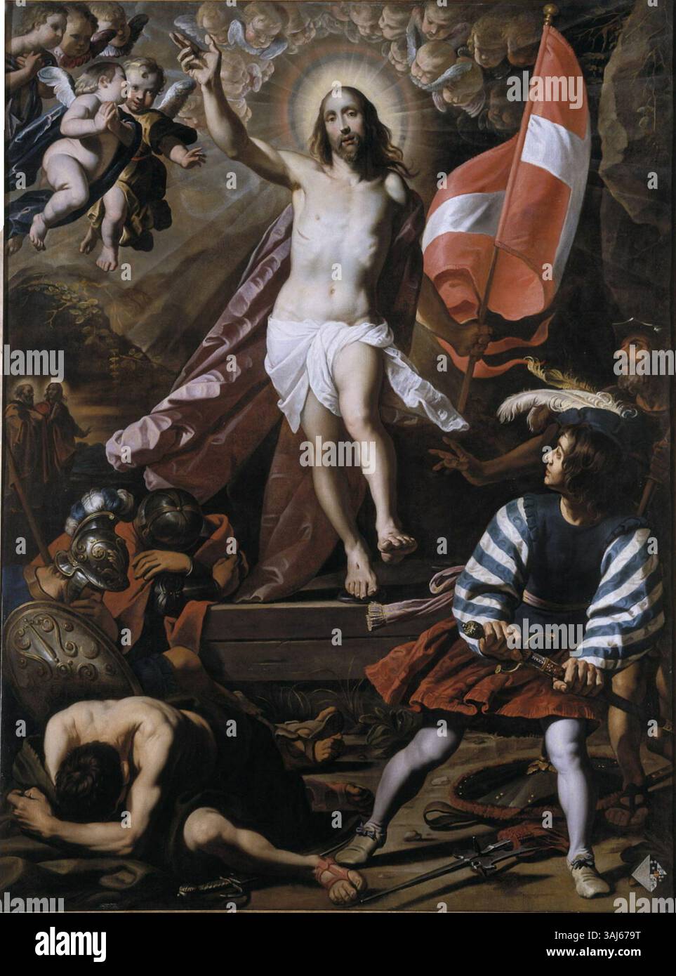Gerard Seghers' 'Resurrection of Christ' (circa 1620) is an oil ...
