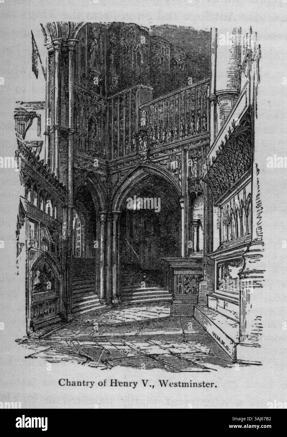 Illustration from Augustus Hare's 'Walks in London' (1878), depicting ...
