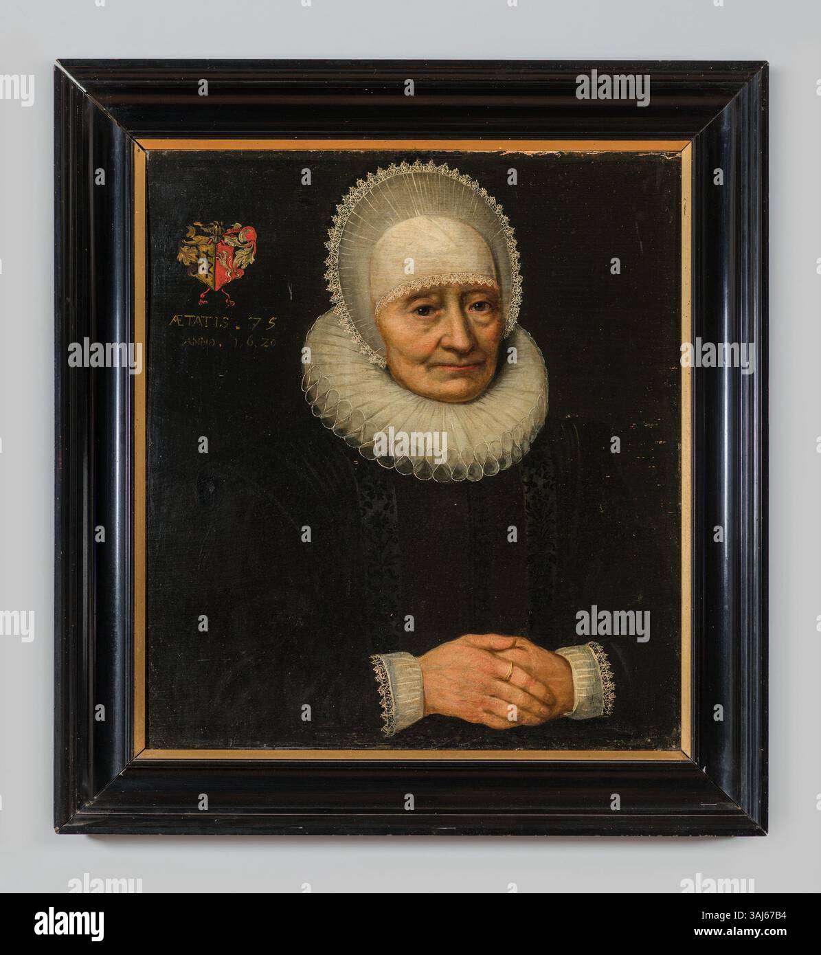 This portrait of Sibylla Touman, painted in 1620, captures the noble ...