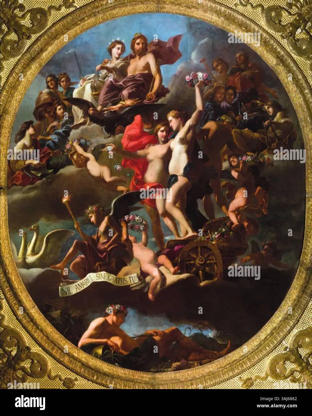 Jan Miel’s 1661 painting, Triumph of Grace, showcases the ...