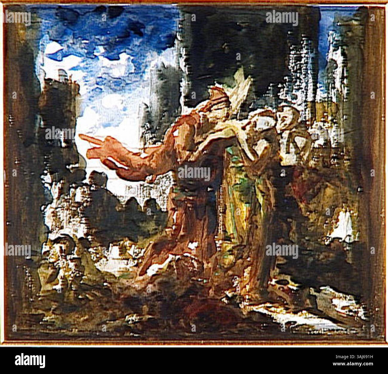 'La Sulamite' by Gustave Moreau depicts a biblical scene involving the ...