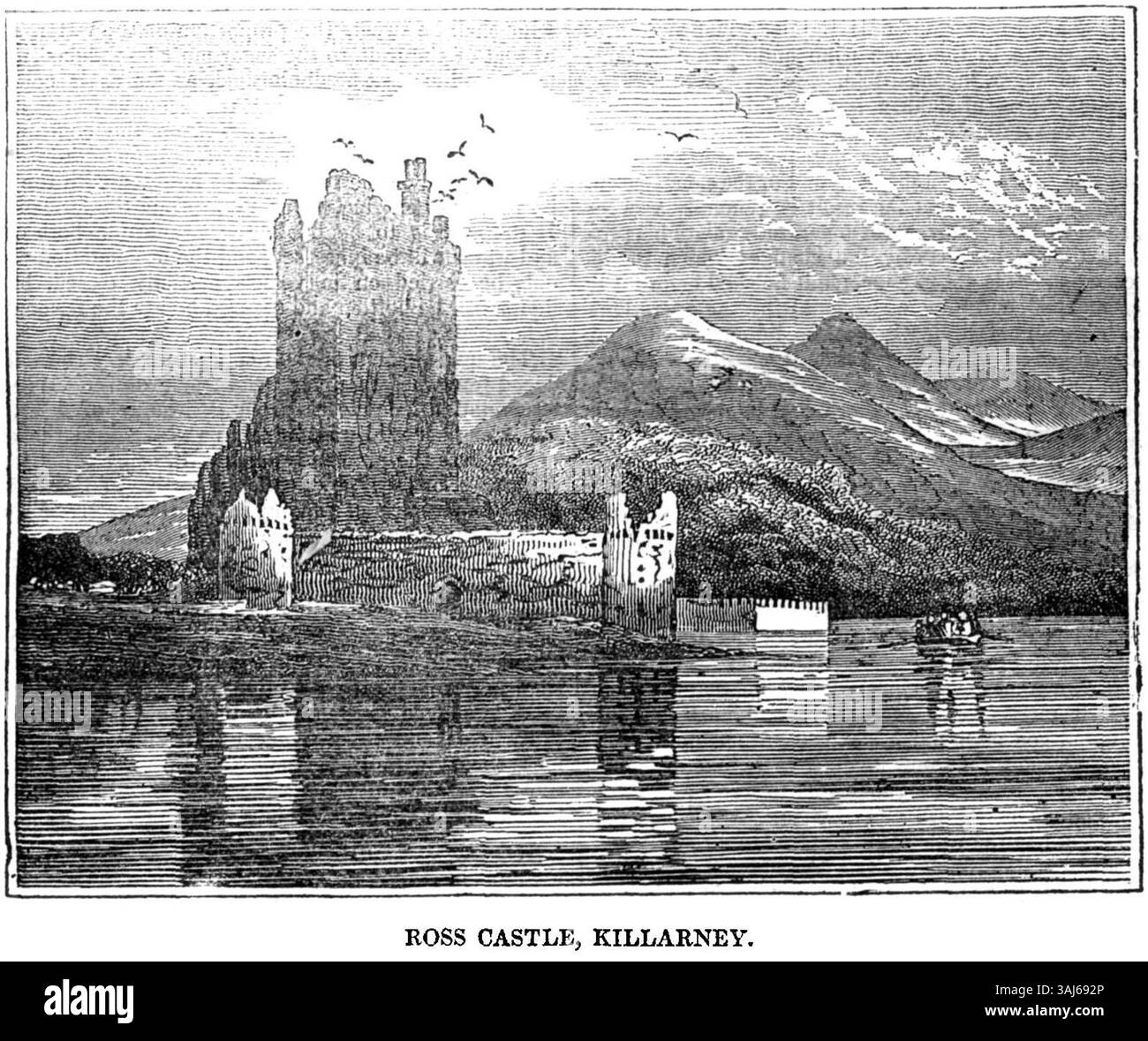 Lakeside castle Cut Out Stock Images & Pictures - Alamy