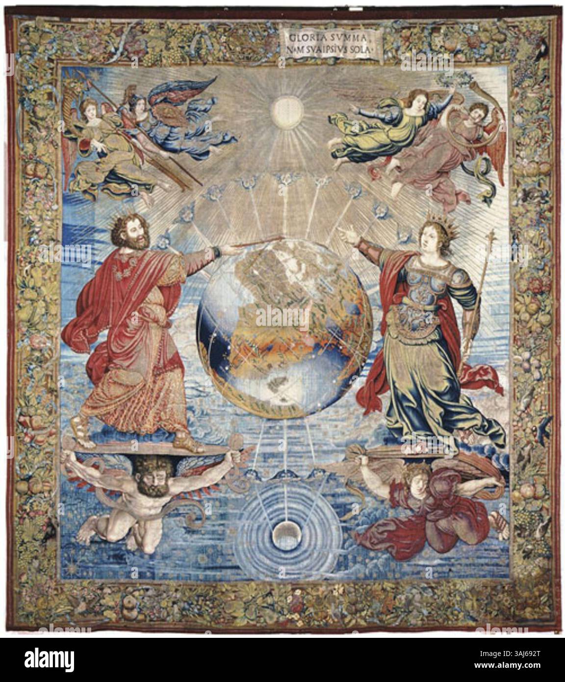 Celestial spheres 16th century Cut Out Stock Images & Pictures - Alamy