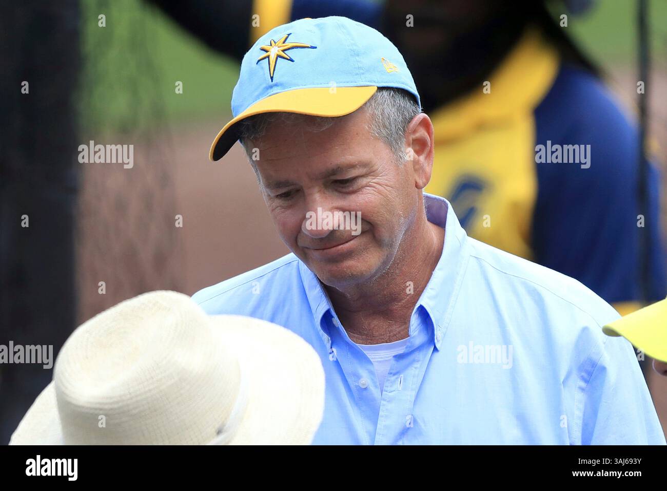 TAMPA, FL - APRIL 10: Tampa Bay Rays Principal Owner Stuart Sternberg ...