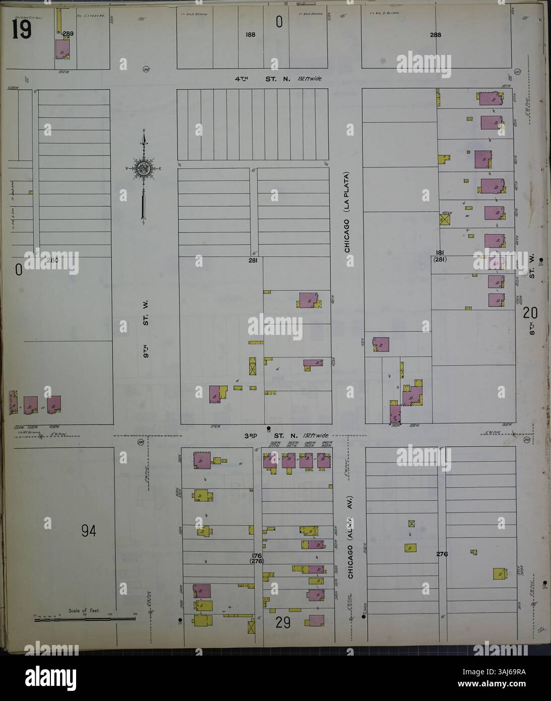 This 1911 Sanborn Fire Insurance Map offers a detailed view of Salt ...