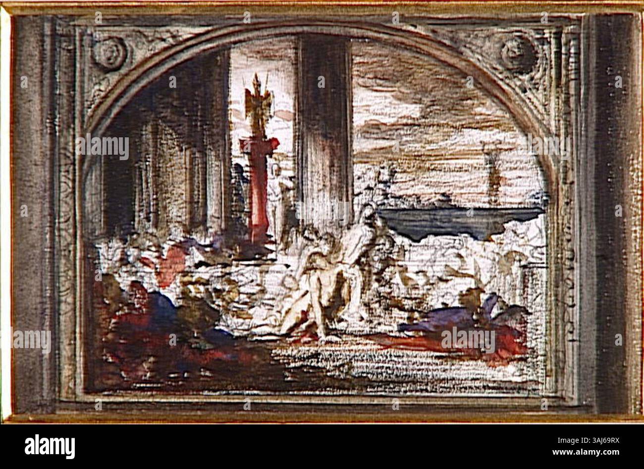 The Faithless Followers by Gustave Moreau (1826–1898), created between ...