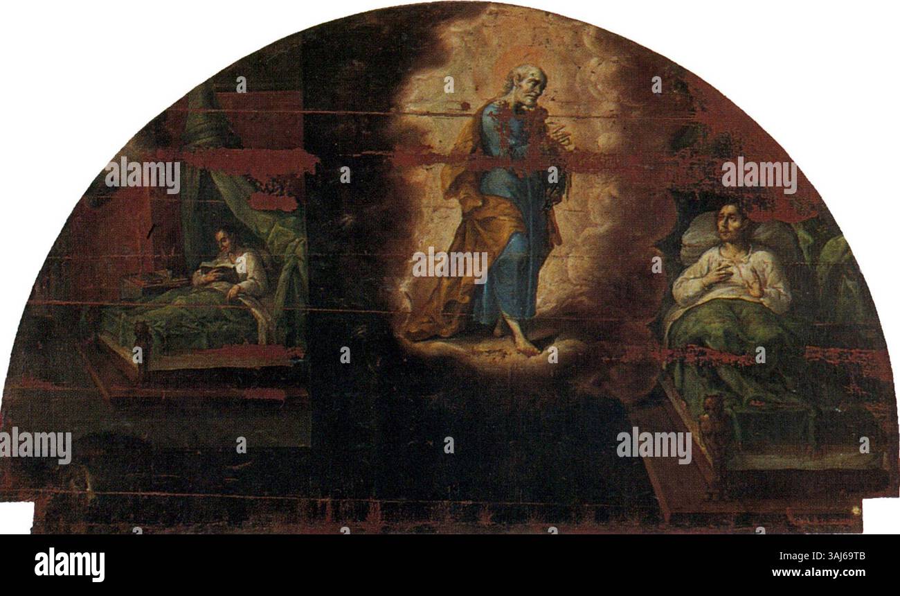 'Apparition of Saint Peter to Saint Ignatius of Loyola' by Cristóbal de ...