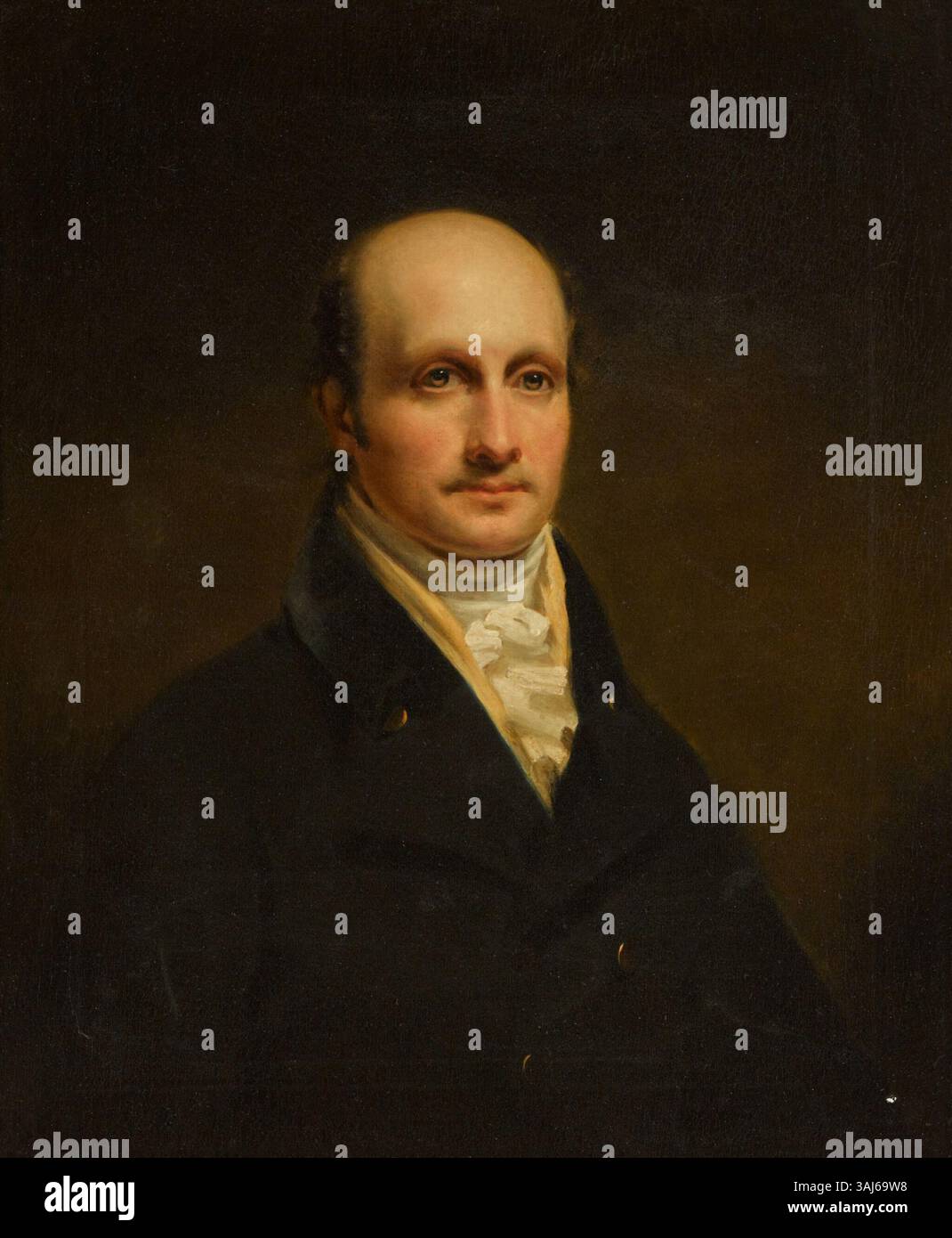 This portrait, attributed to the studio of Sir Henry Raeburn, depicts ...