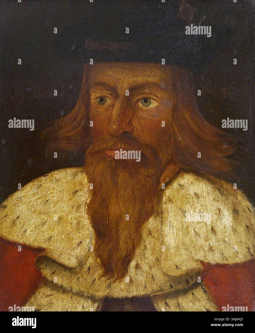 A portrait of King Edward III, painted circa 1650. The artwork is part of the National Trust ...