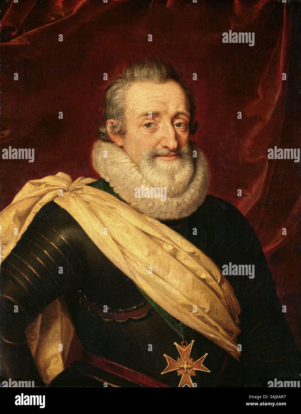 Frans Pourbus the Younger’s portrait of King Henri IV of France ...