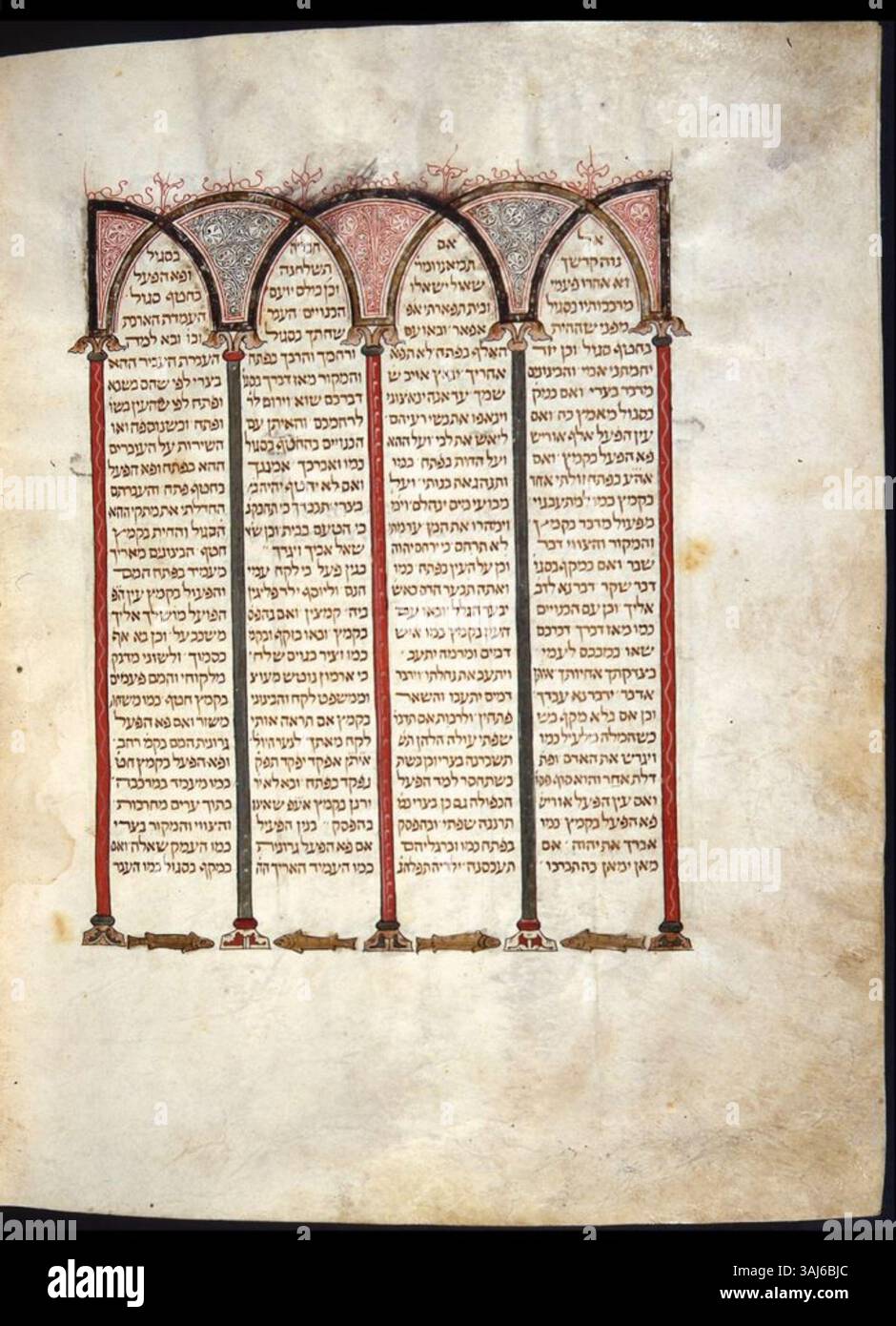 The Cervera Bible is an illuminated Hebrew Sephardic manuscript from ...