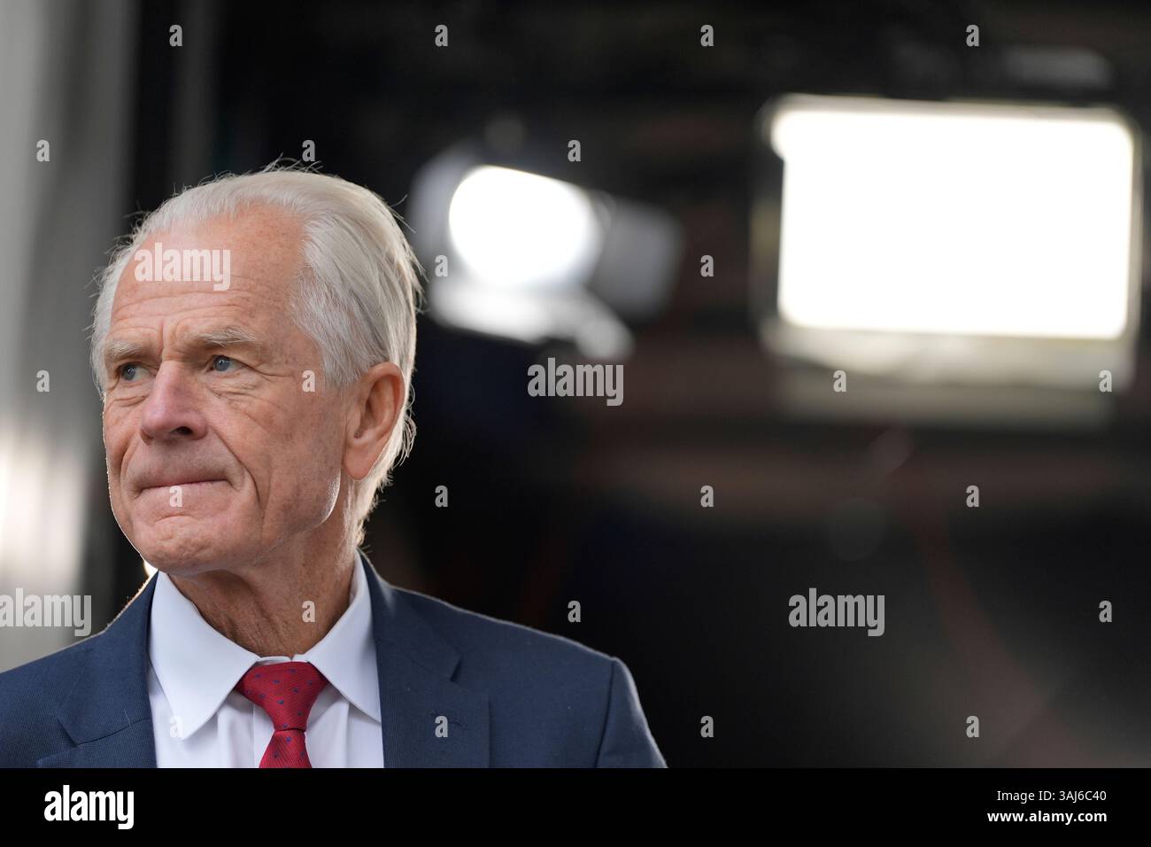 White House trade adviser Peter Navarro is pictured before ...