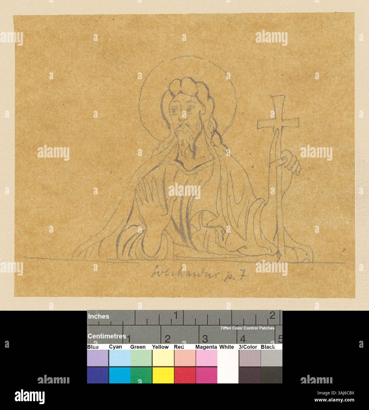 This image shows an excerpt from the Folchart Psalter (Psalterium ...