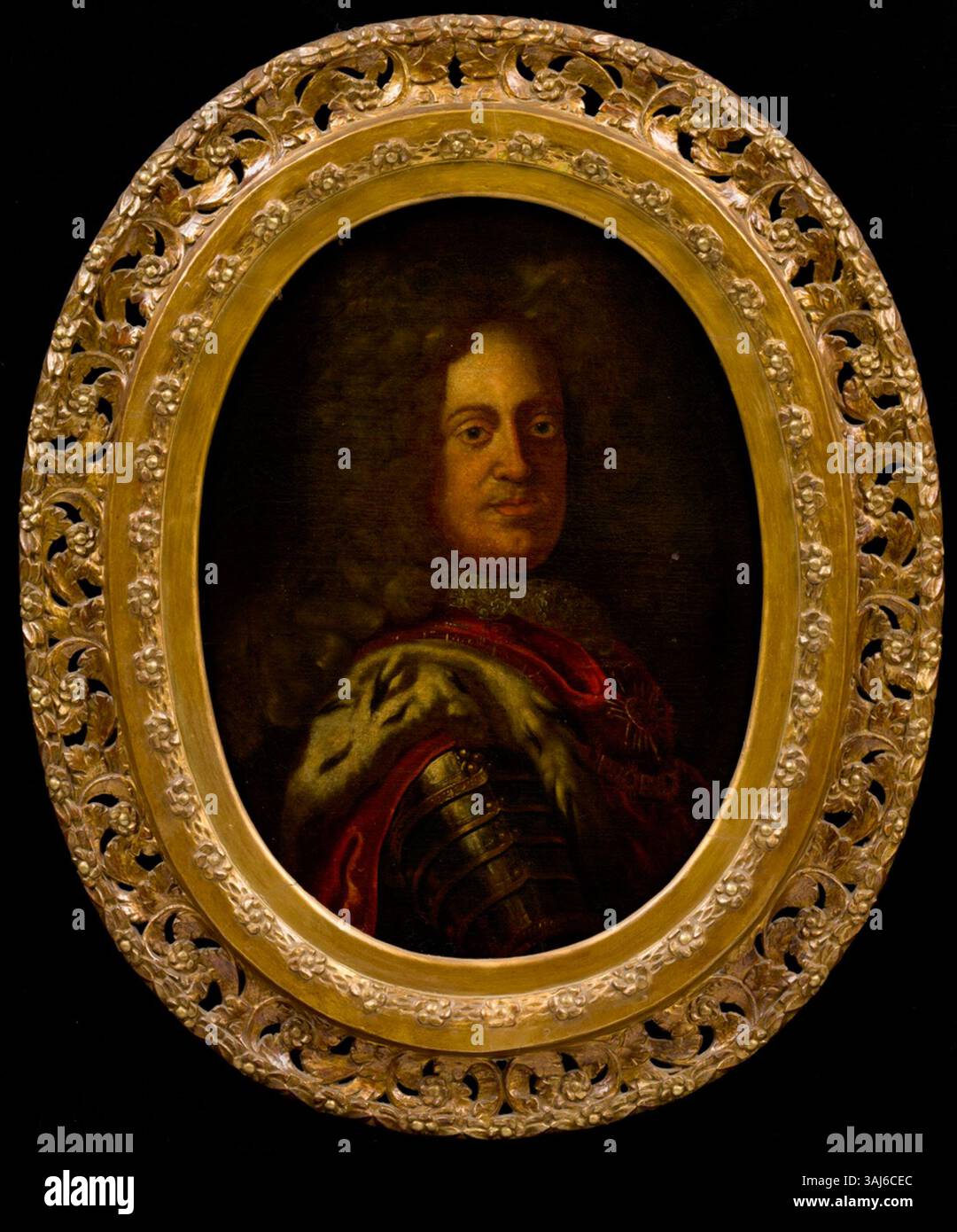 This portrait from between 1725 and 1755 depicts Ulrich Friedrich ...