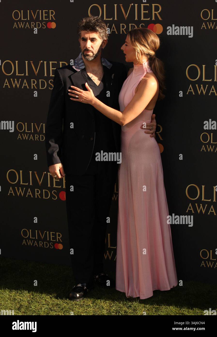 London, UK. Simon Lipkin and Georgina Castle at Mastercard sponsored ...