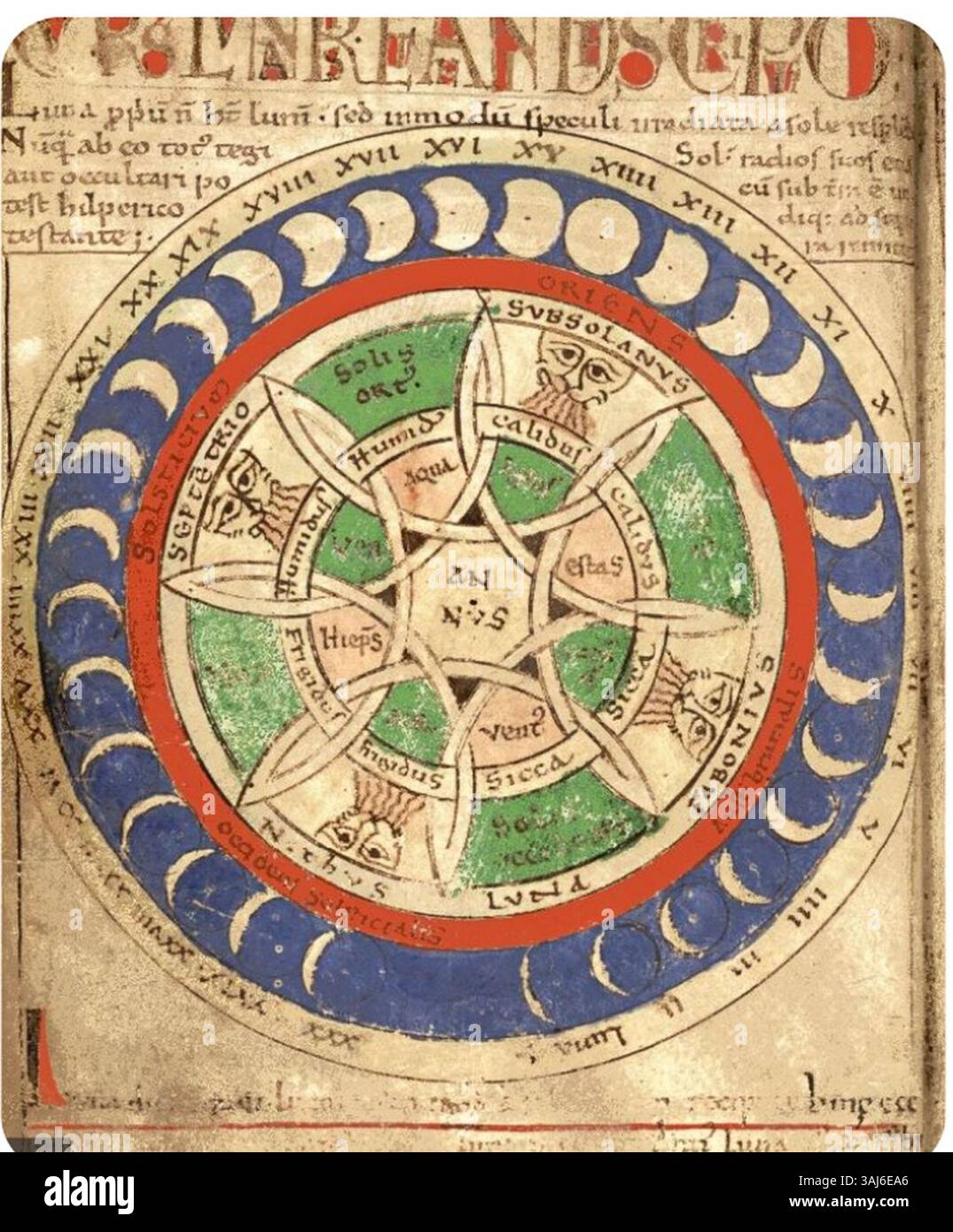 This medieval illustration from the 'Liber Floridus' (circa 1120 ...