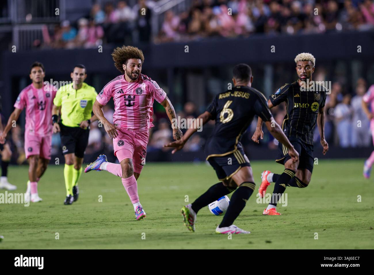 FORT LAUDERDALE, FL - APRIL 09: Maximiliano Falcon #37 of Inter Miami ...