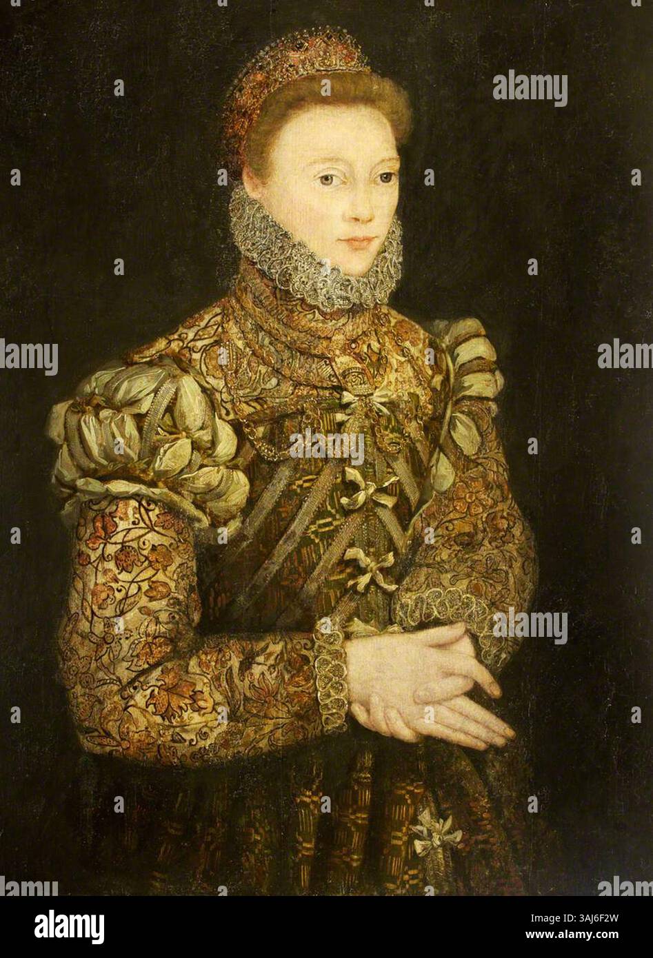 This mid-16th century portrait, attributed to the Master of the ...