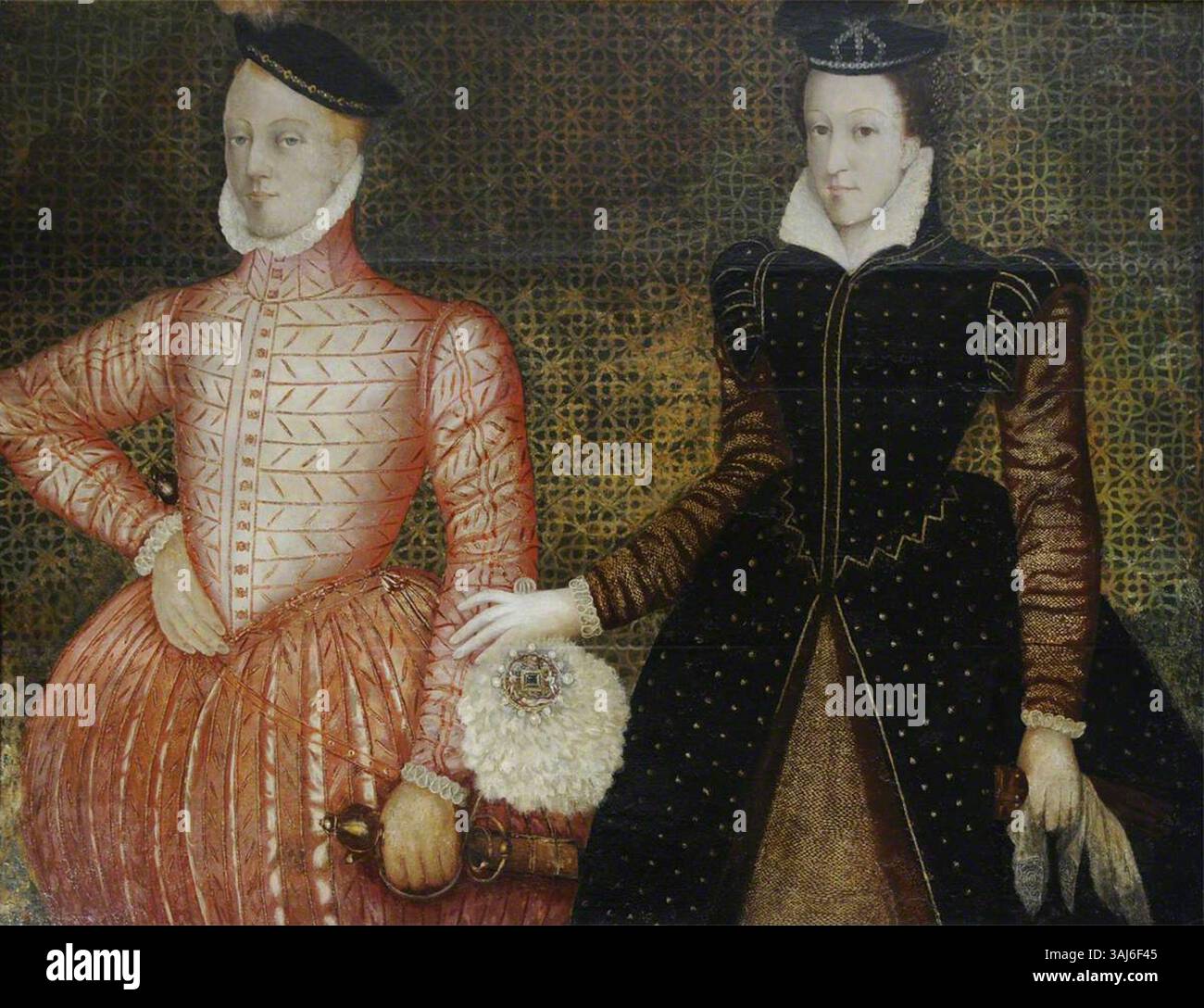 This circa 1565 portrait from the British (Scottish) School depicts ...