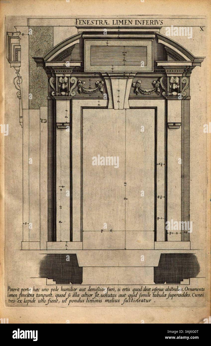 This engraving from the 'Premier livre d'architecture' by Jacob ...