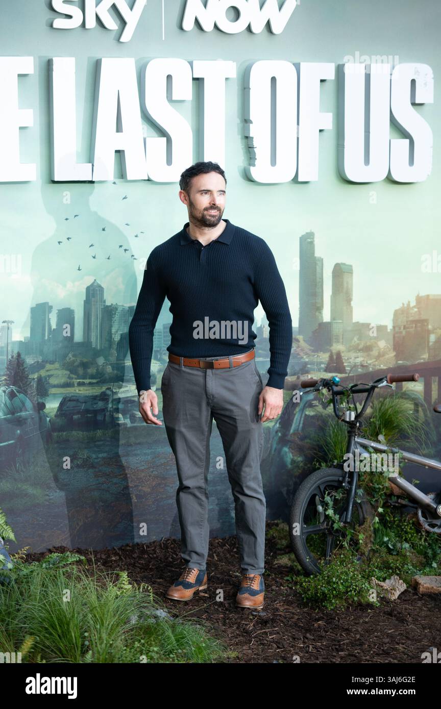 London, United Kingdom. 10th April 2025. Tom Wells attends the premiere ...