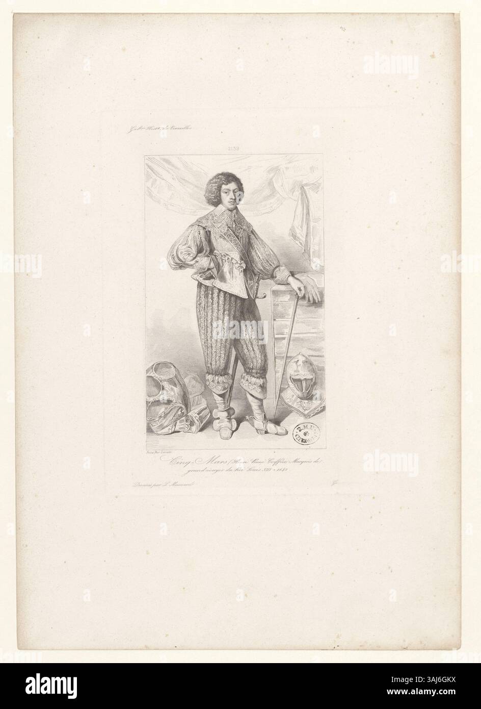 Henri Coiffier de Ruzé, Marquis of Cinq-Mars, served as the grand ...