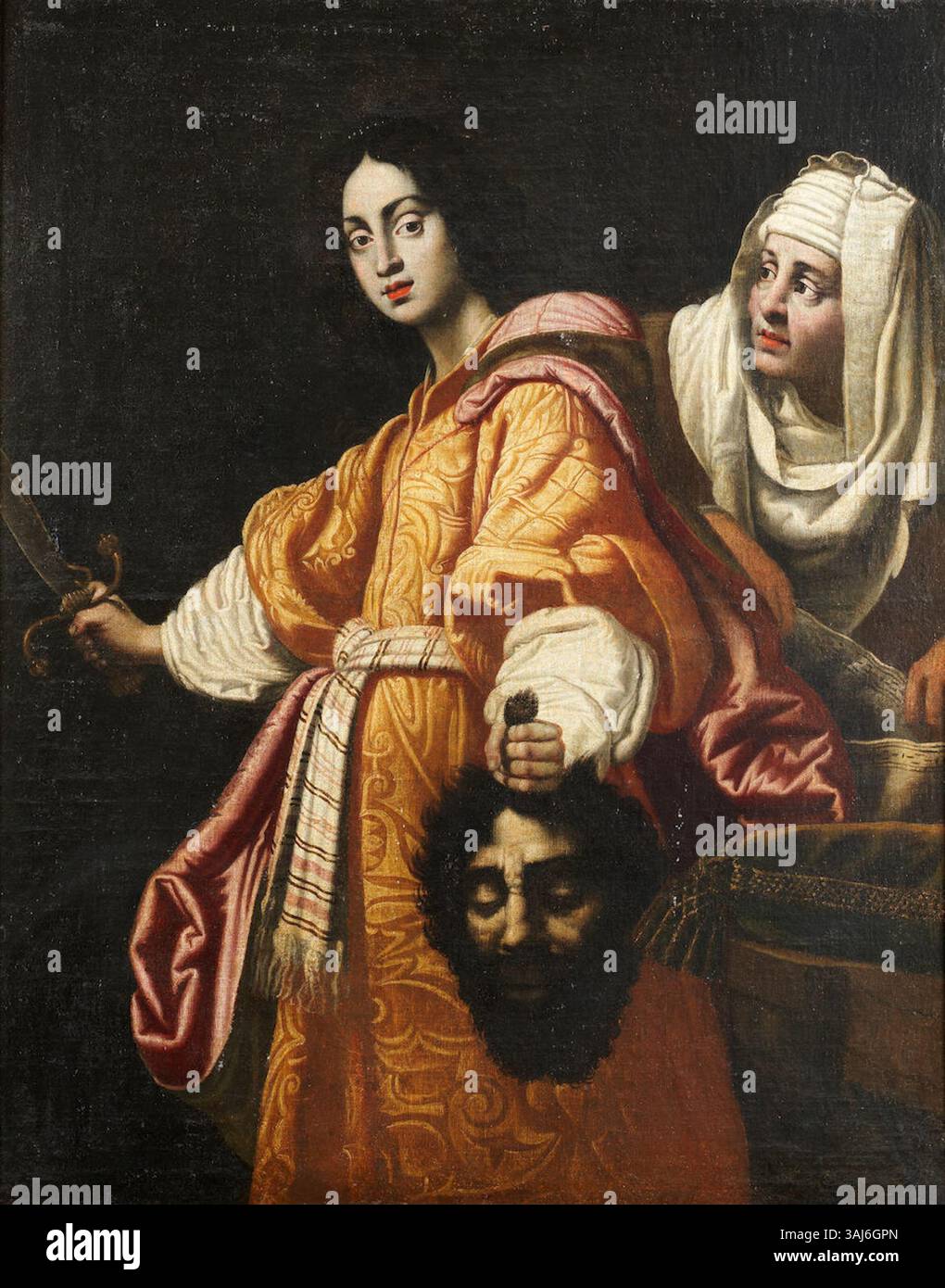 This 17th-century oil painting, attributed to Cristofano Allori ...