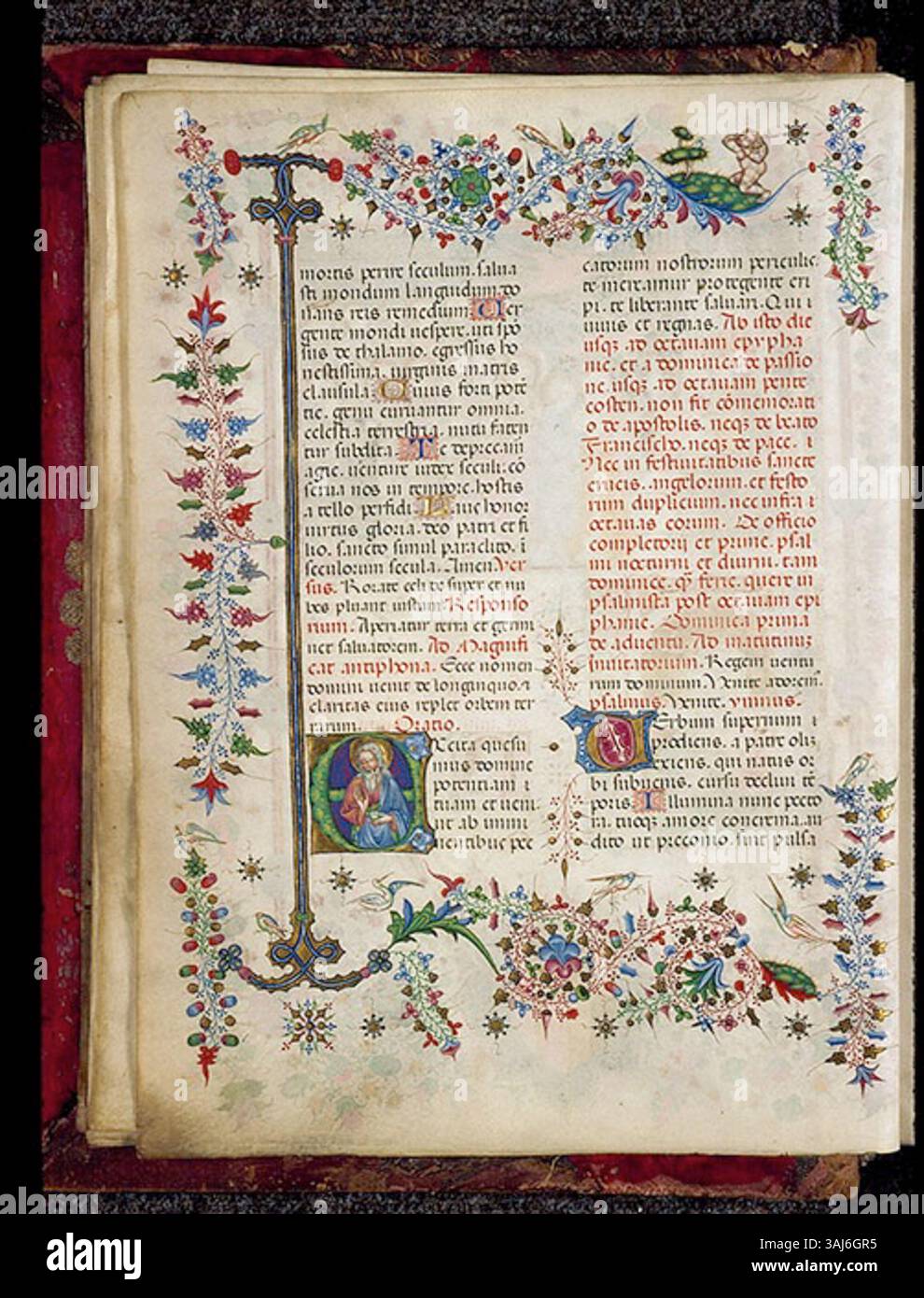 The 'Bréviaire de Marie de Savoie', illuminated by Maître des Vitae Imperatorum around 1430 ...