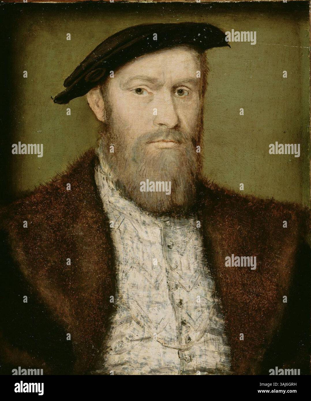 The painting by Corneille de Lyon from the 16th century depicts ...