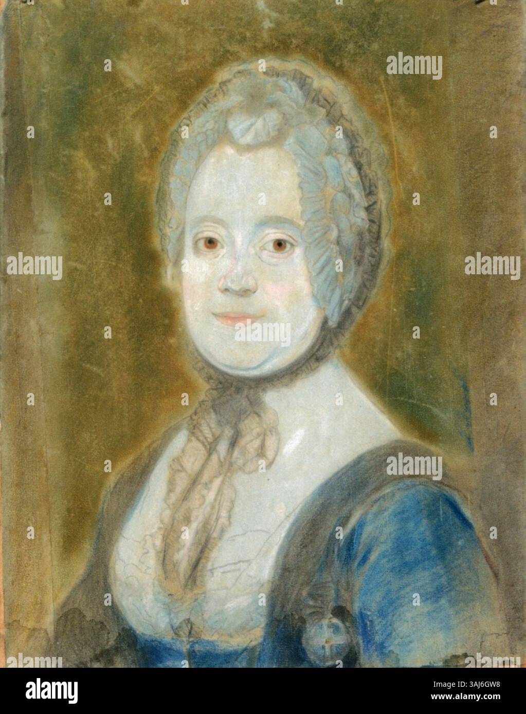 This 18th-century portrait depicts Anna Elbieta Potocka, a Polish ...