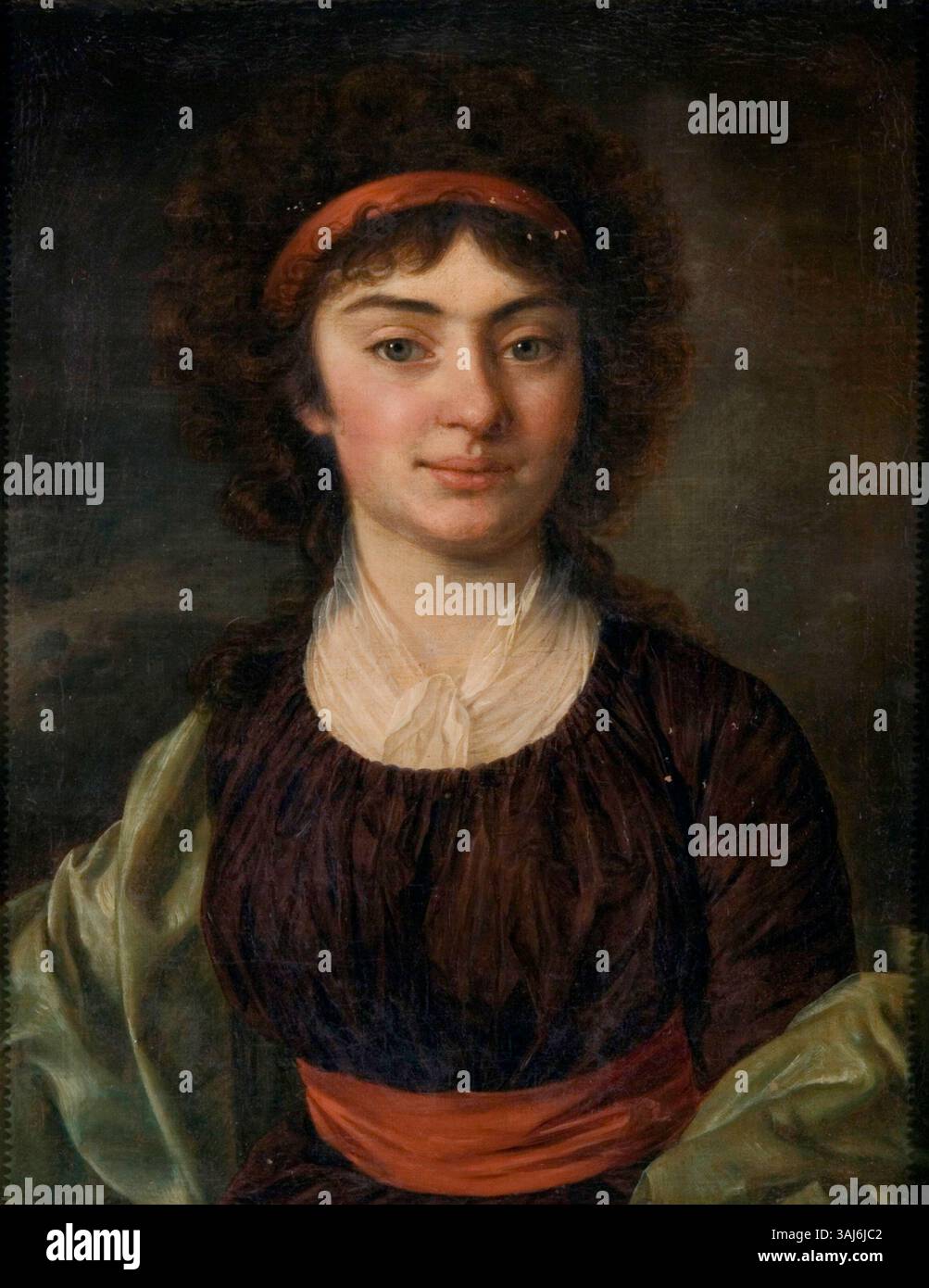 This portrait depicts Princess Josepha Sophie of Liechtenstein, born ...