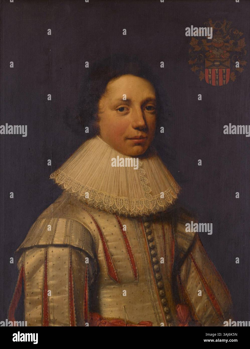 Portrait of a fifteen-year-old boy from the Van der Wiele family ...