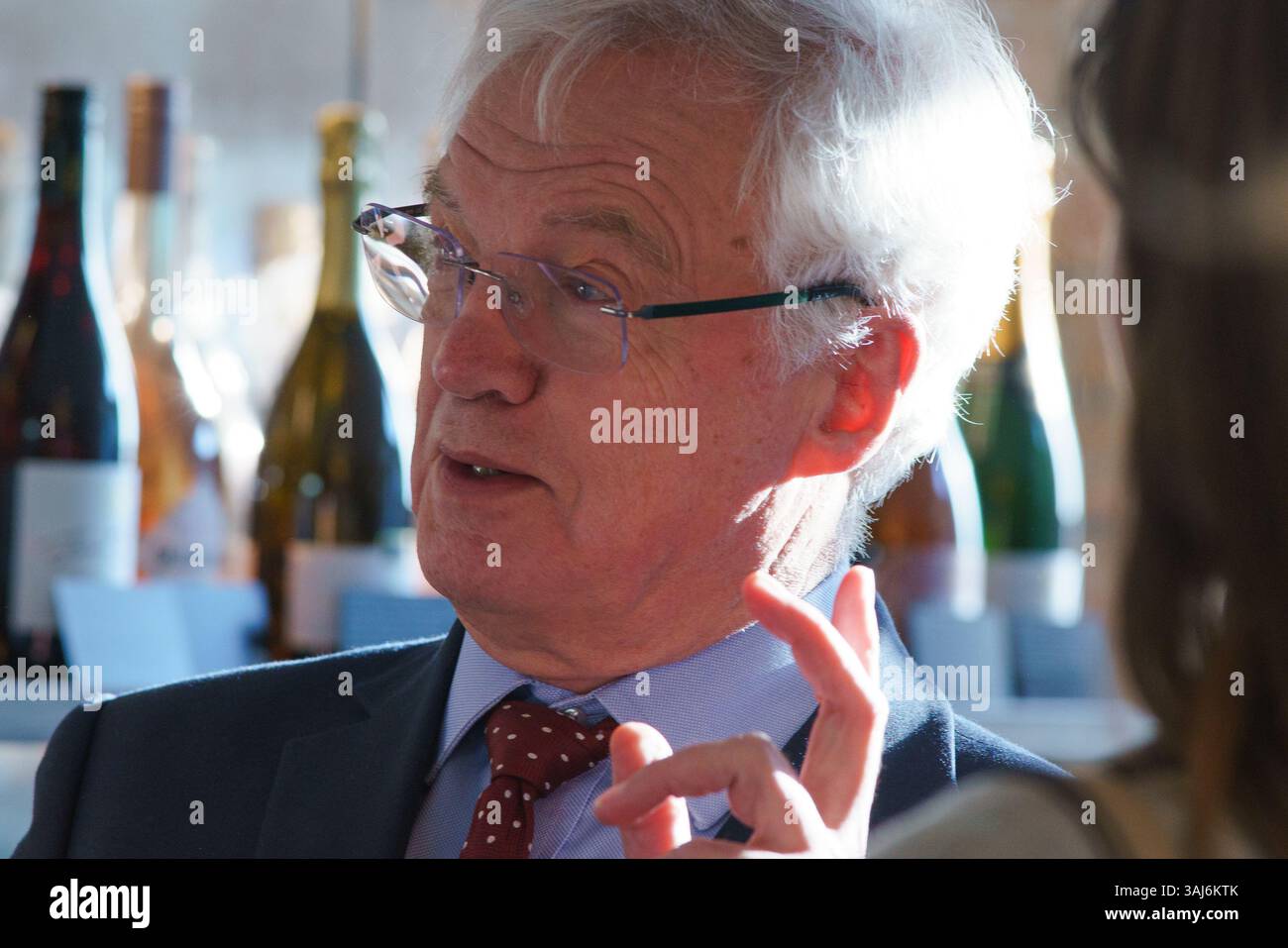 Hull, East Yorkshire, UK. April 10th 2025 Sir David Davis MP presents ...