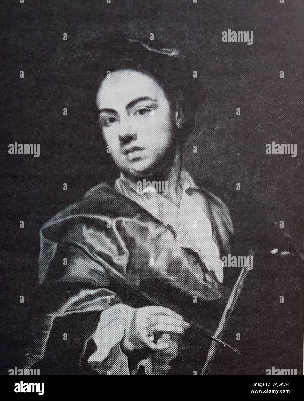 Georg Engelhard Schröder’s *självporträtt* (self-portrait) is a ...