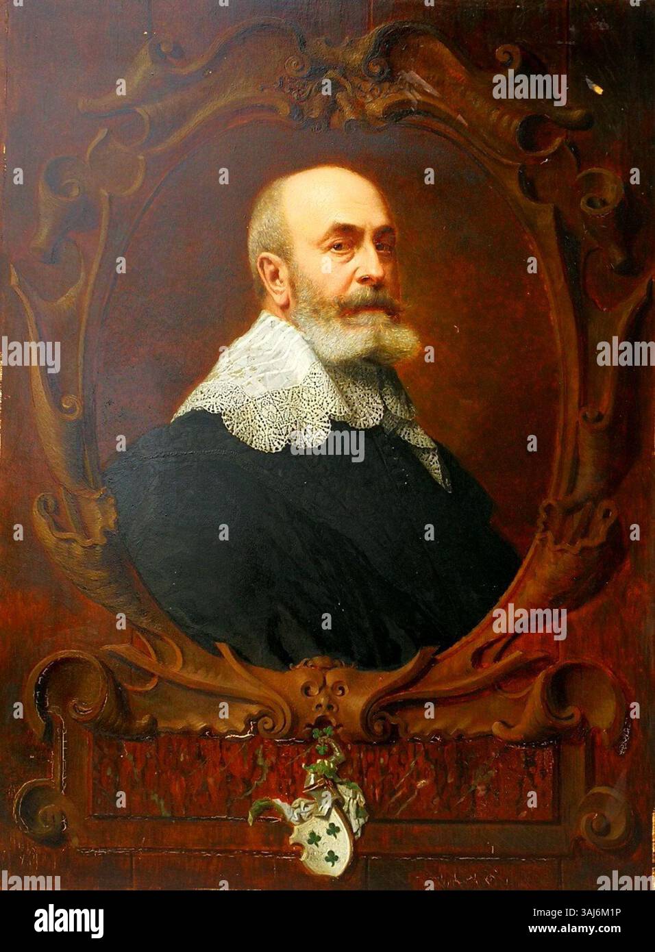 A presumed portrait of Vicomte Emmanuel Henri de Grouchy from 1894 ...