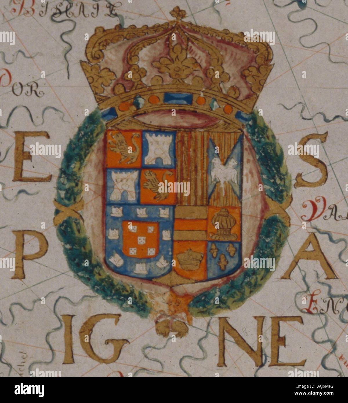 This map by Jean-François Roussin (1674) illustrates the Mediterranean ...