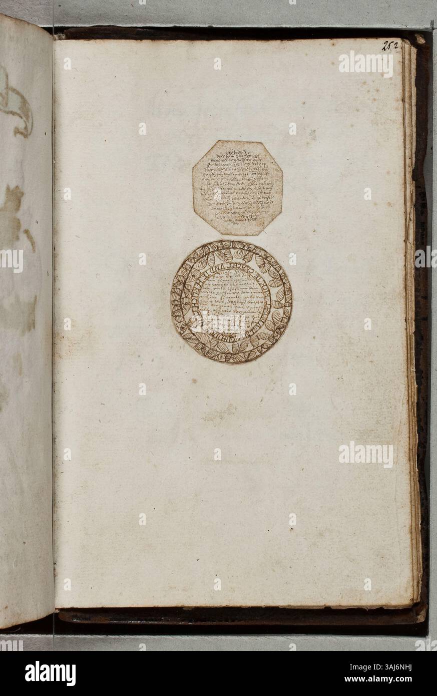 This page from the album amicorum of Ernst Brinck shows the calligraphy ...