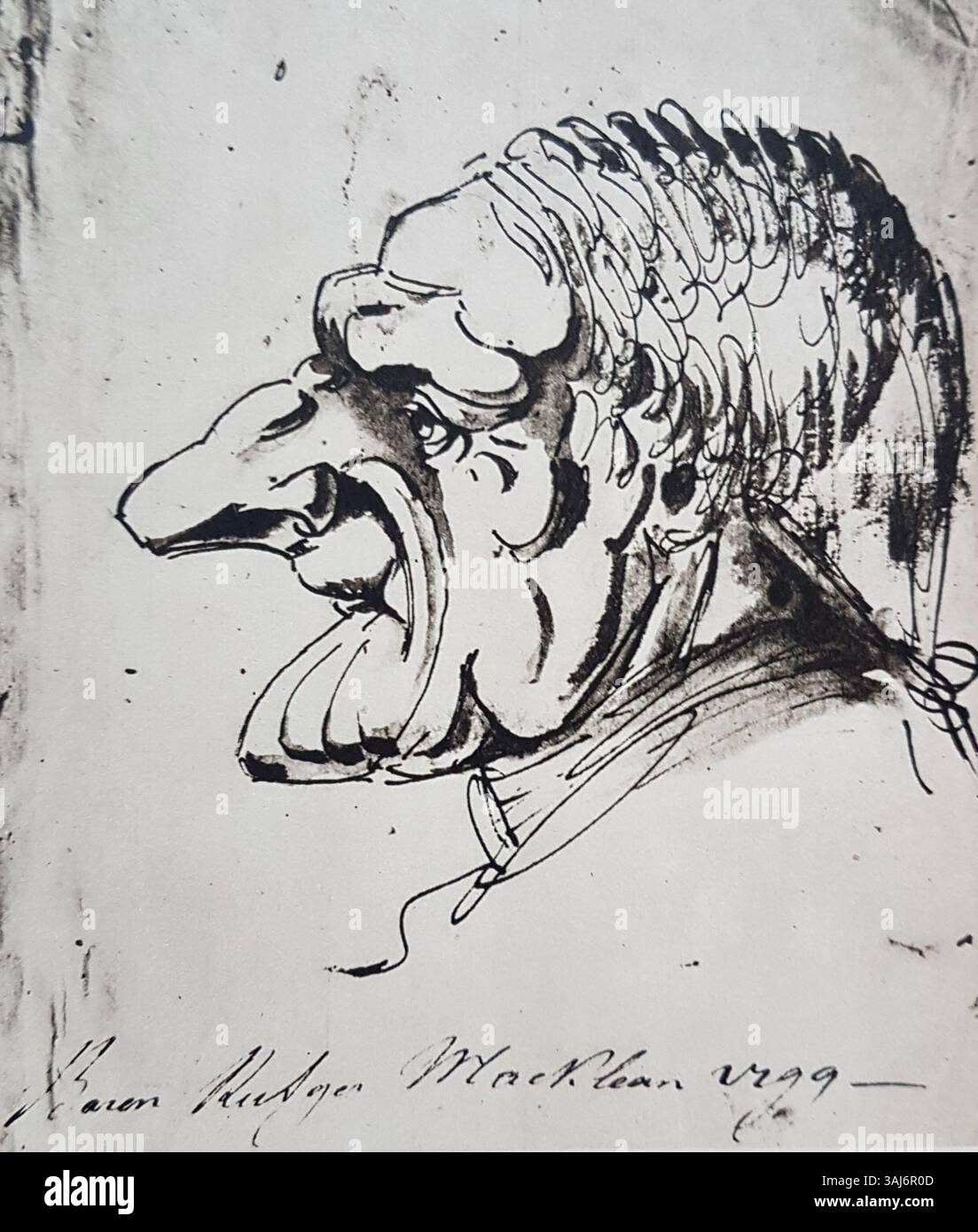 'Rutger Maclean' is a portrait of Rutger Maclean by Augustin Ehrensvärd, created before 1993 ...