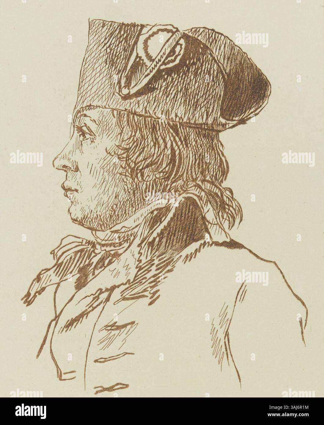 This portrait of Philippe Le Bas (1762-1794), a French revolutionary ...