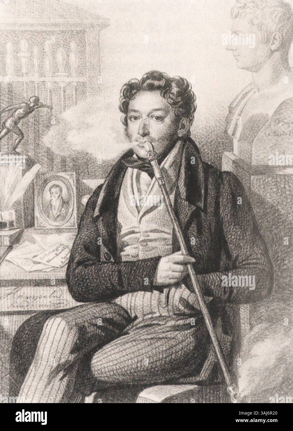 This 19th-century portrait of Ivan Vasilievich Chertkov, painted by ...