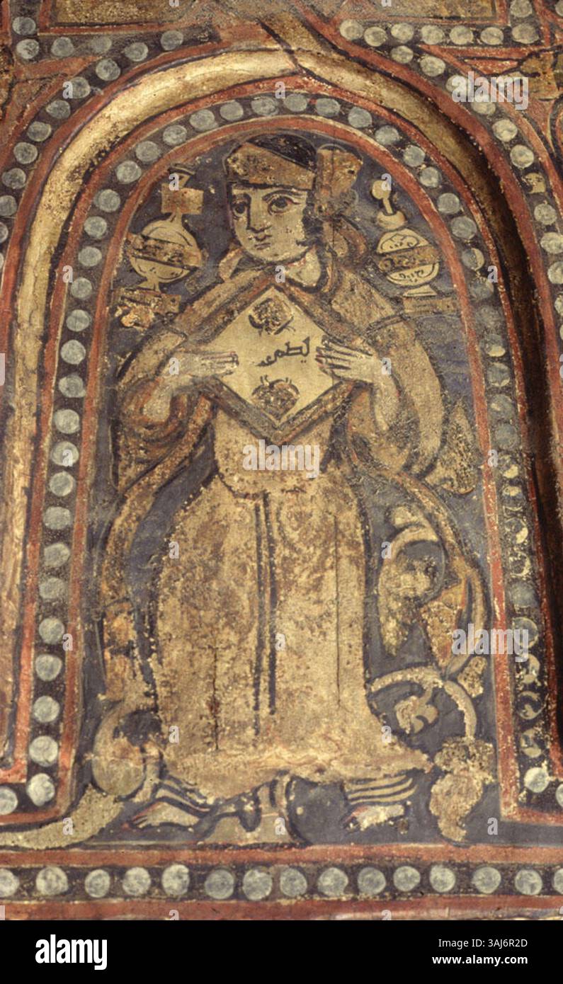 A 12th-century painting at the Cappella Palatina features a woman ...