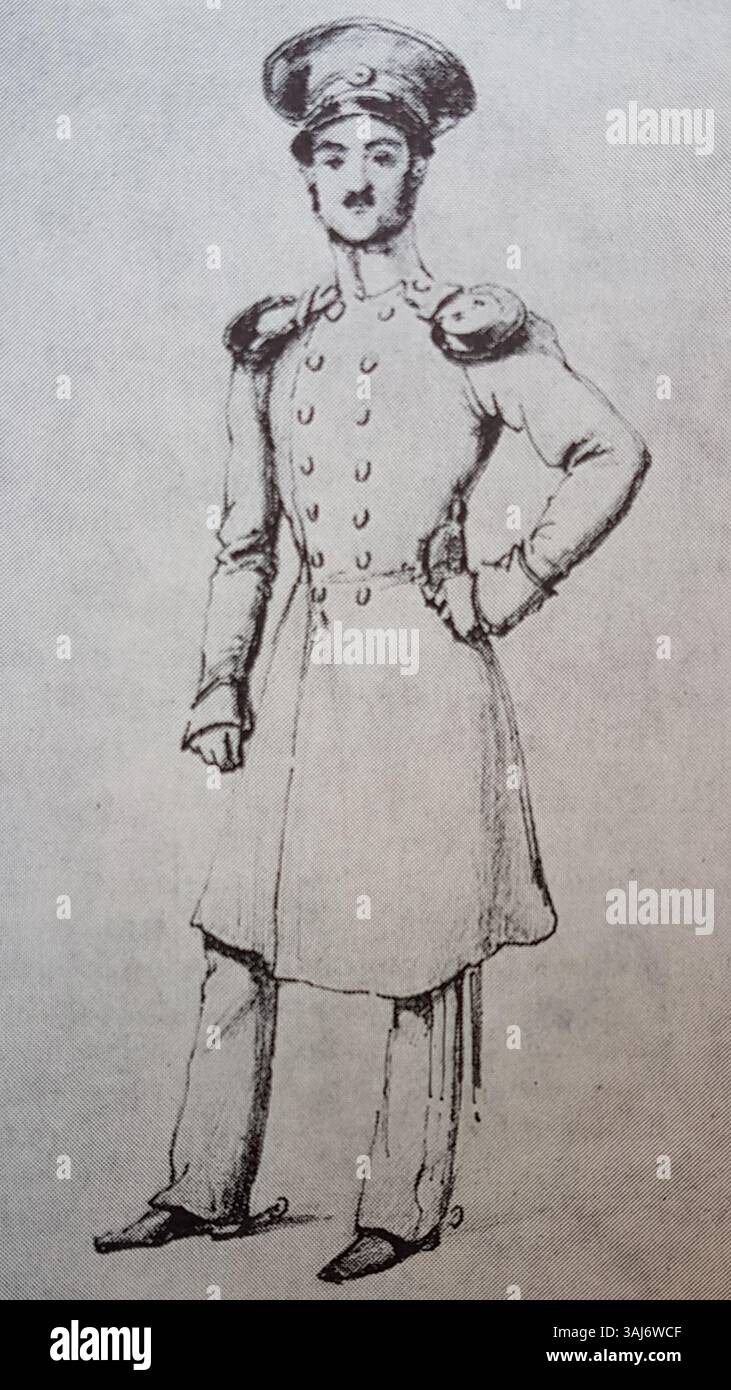 A photograph of Adolf Ulric Schützercrantz, portrayed by Alexander ...