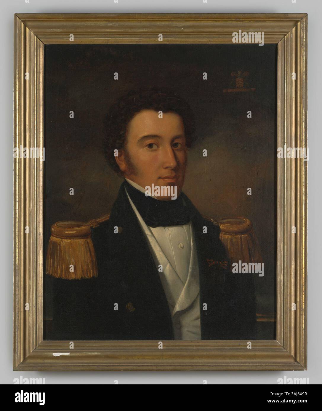 This portrait shows Frederik Asweer Jacob Margaretha baron van Voorst ...