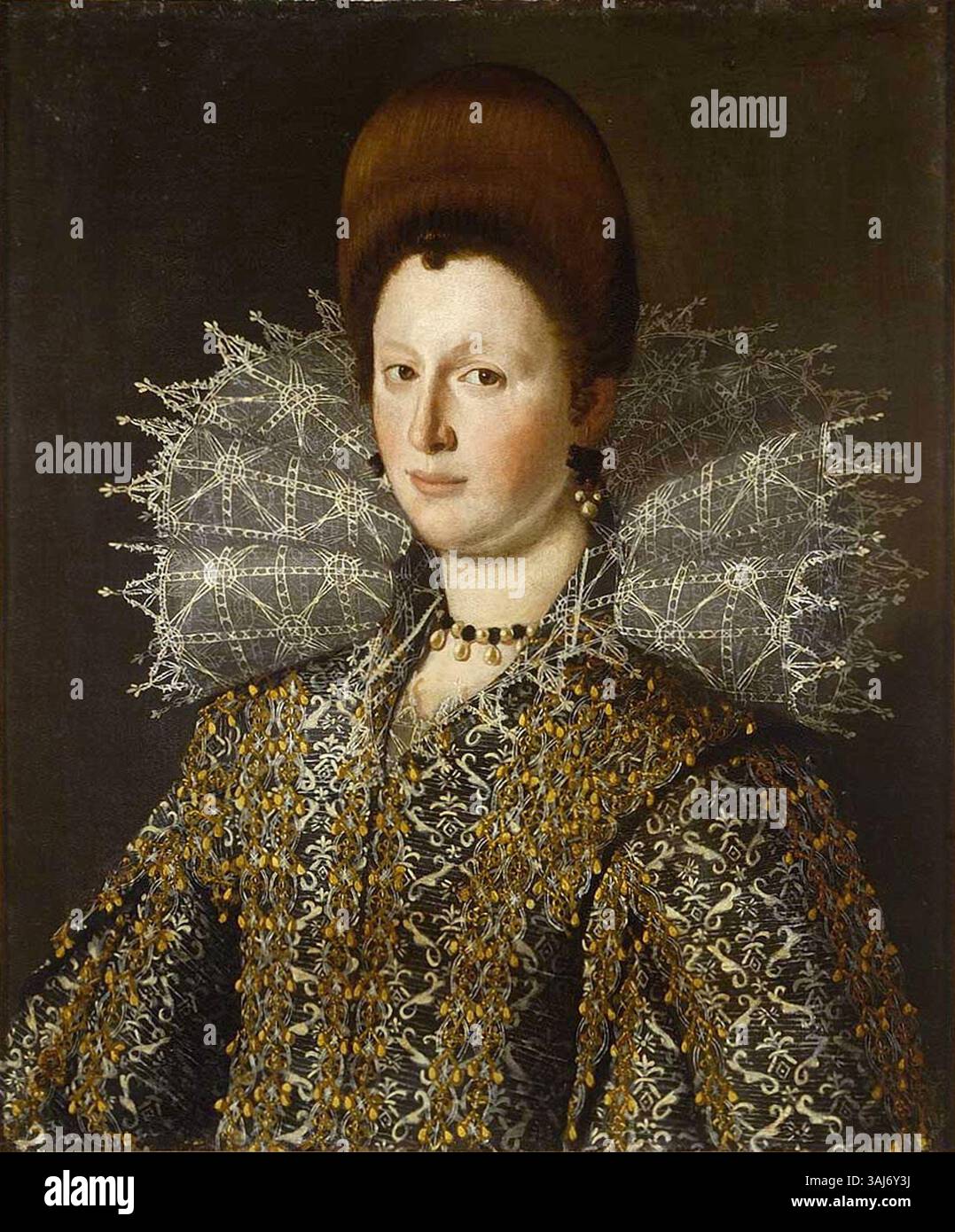 This portrait, painted between 1590 and 1599, shows Cassandra Guadagni ...