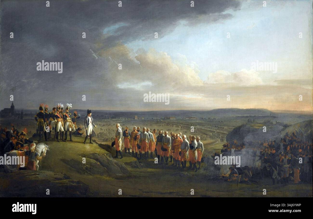 René Théodore Berthon’s painting of Napoleon’s 1805 victory at Ulm ...
