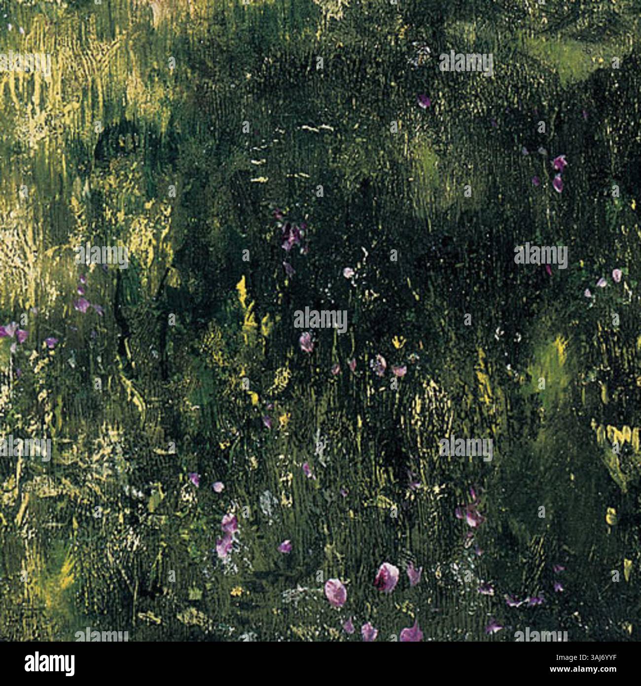 A third detail of Isaac Levitan’s 'Birkenhain' (1885-1889), capturing ...