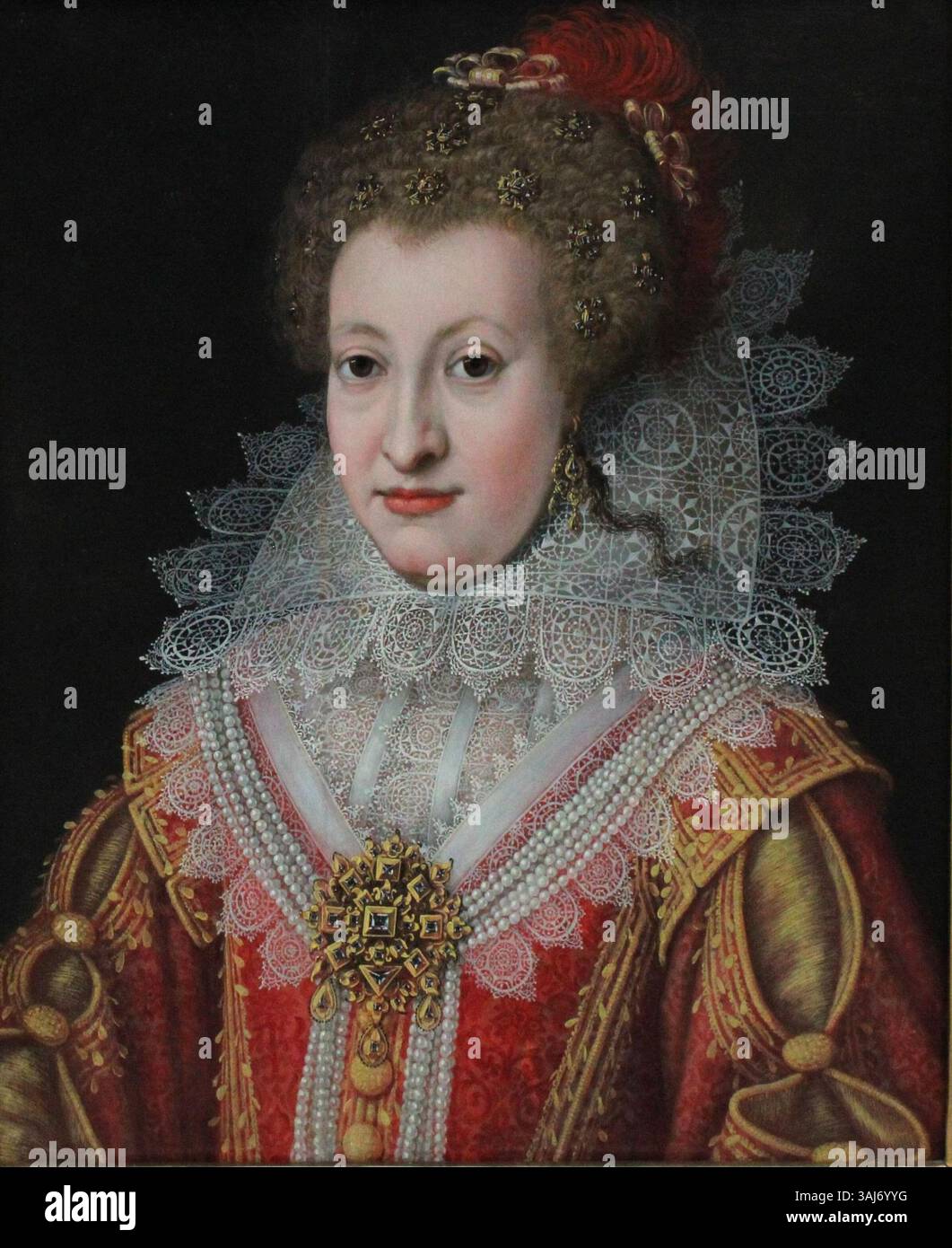 This 17th-century portrait of Countess Ursula of Lippe-Dermold, painted ...