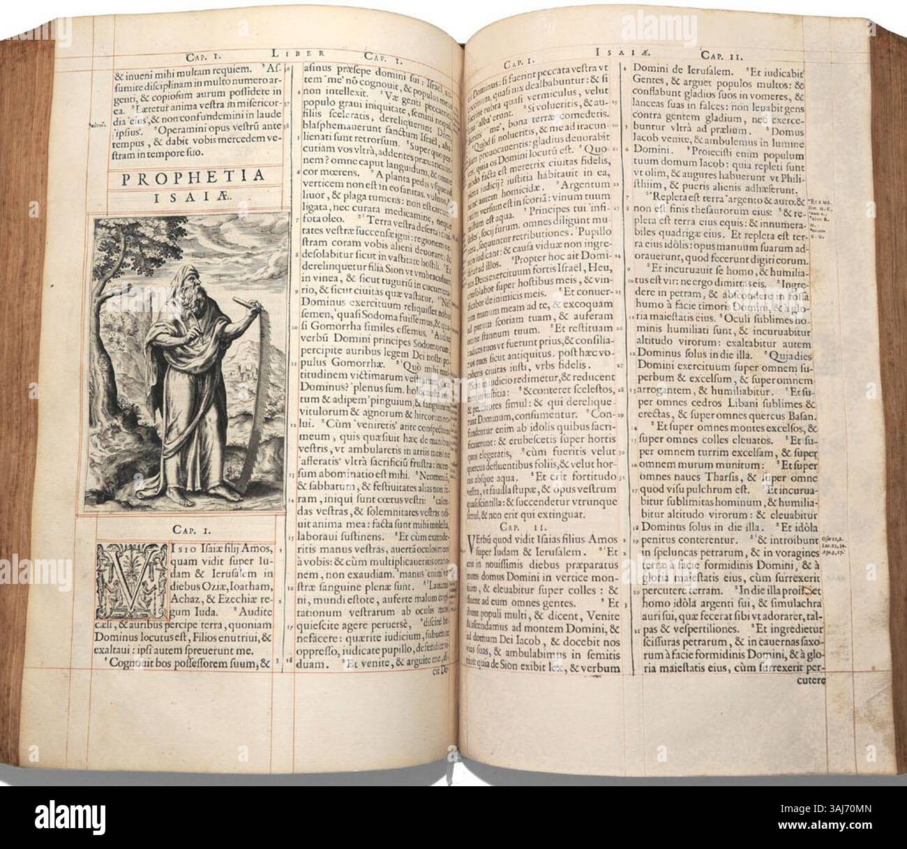 Chapters 1 and 2 of the book of Isaiah from the 1583 edition of the ...