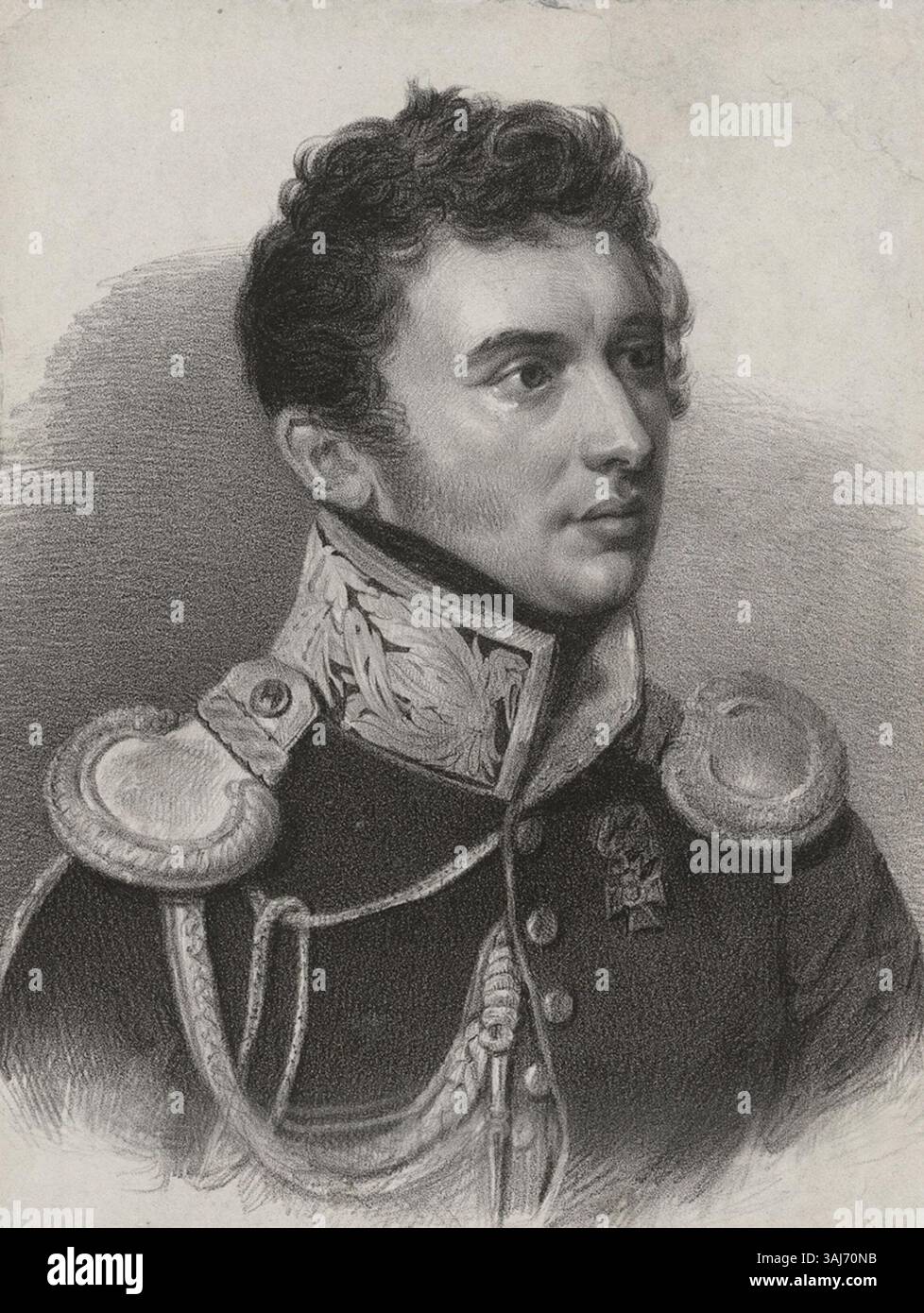 A historical portrait of Muraviev Nikita Mikhailovich, a prominent ...