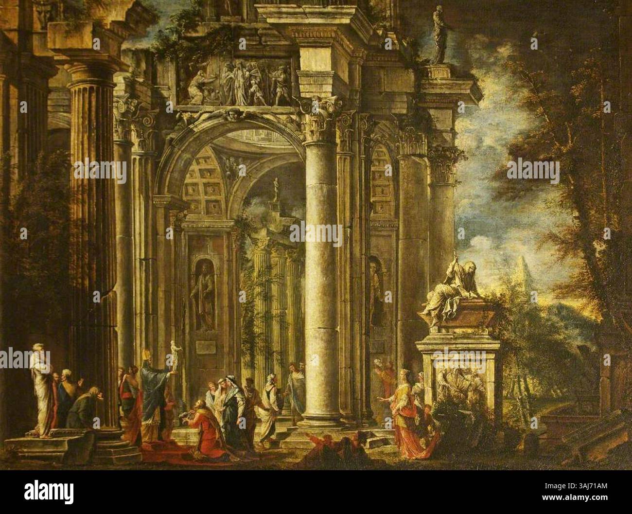 Allegorical scene sacrifice hi-res stock photography and images - Alamy